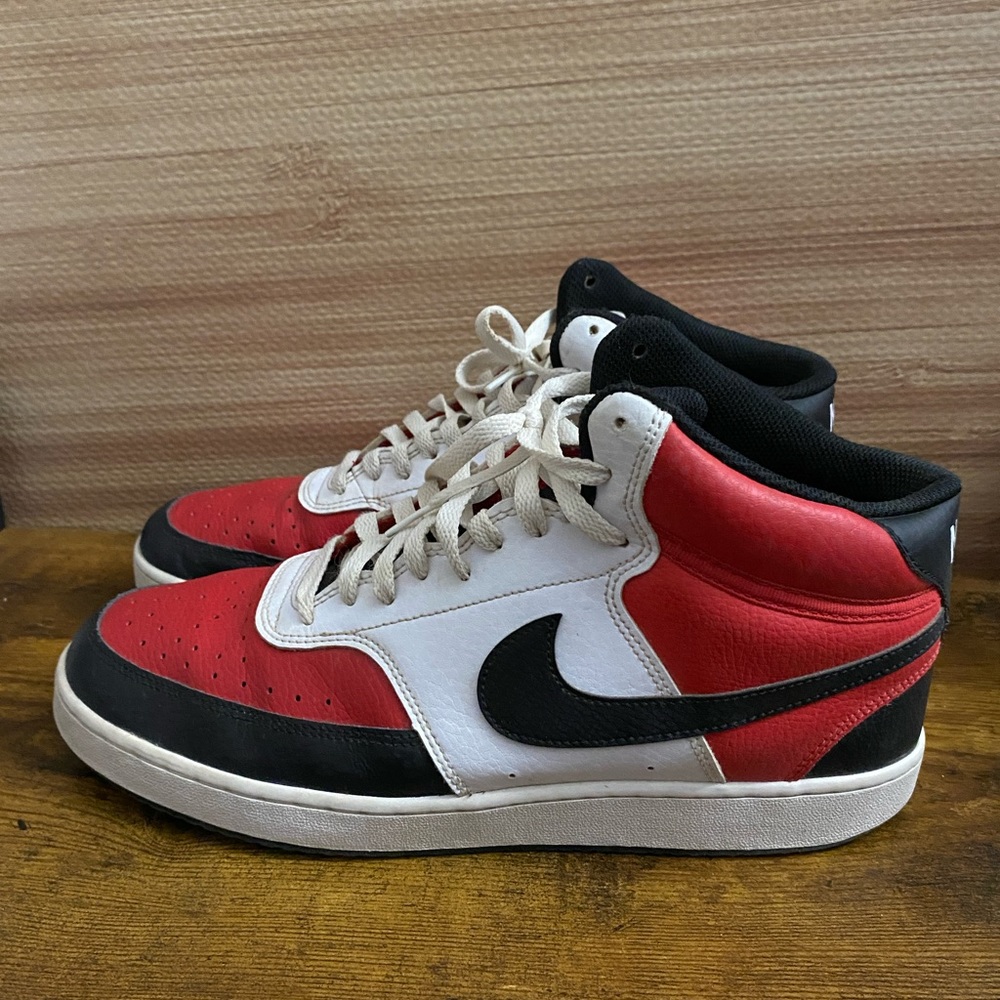 Nike Court Vision Mid Nba-University Red/Black/White … - Gem